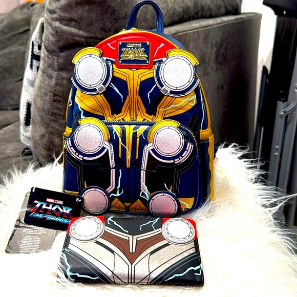Loungefly | Bags | Loungefly Marvel Thor Lt Cosplay Mini Backpack ...